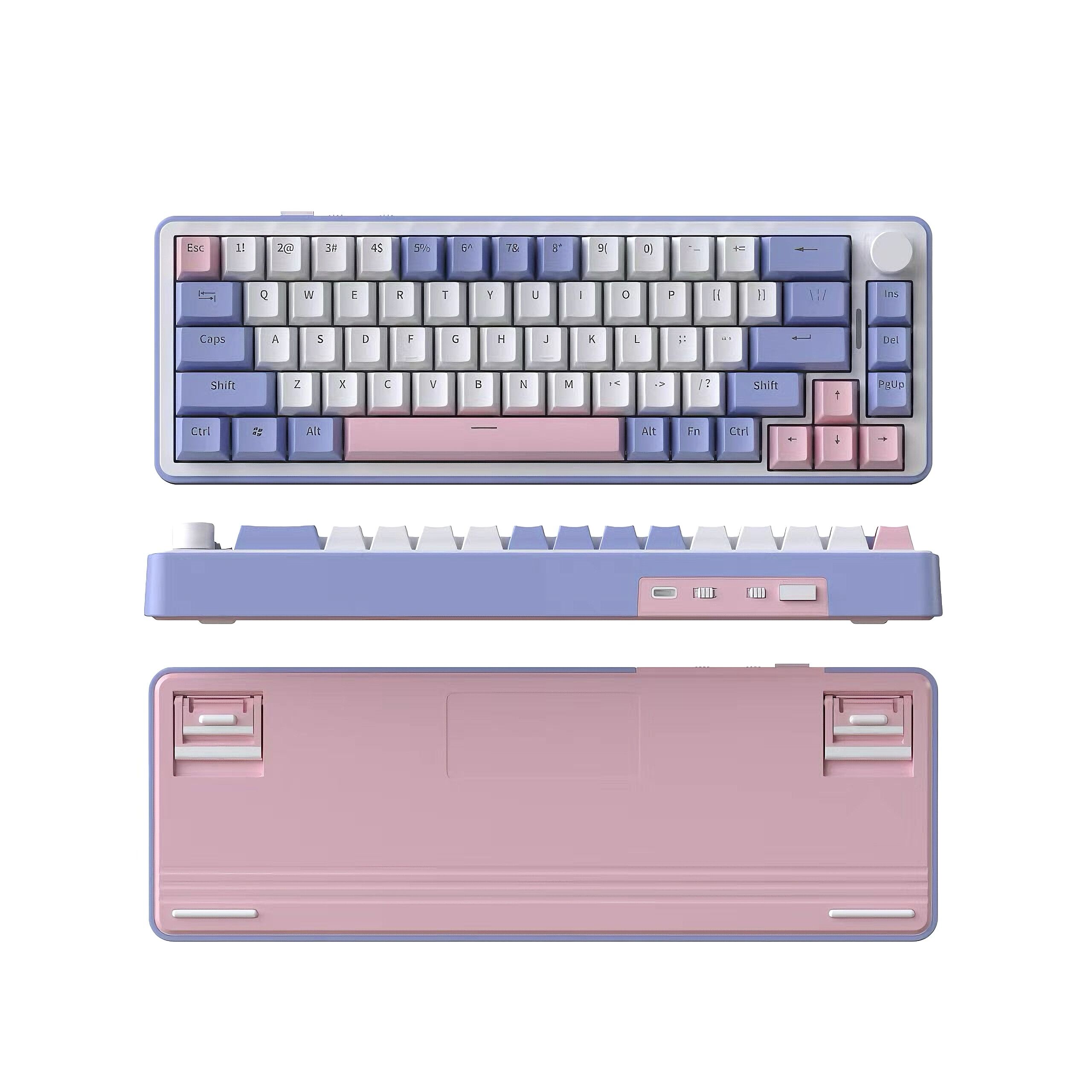 Buy China Wholesale 68 Keys High Level Mechanical Keyboard Mk 0219 & 3 ...