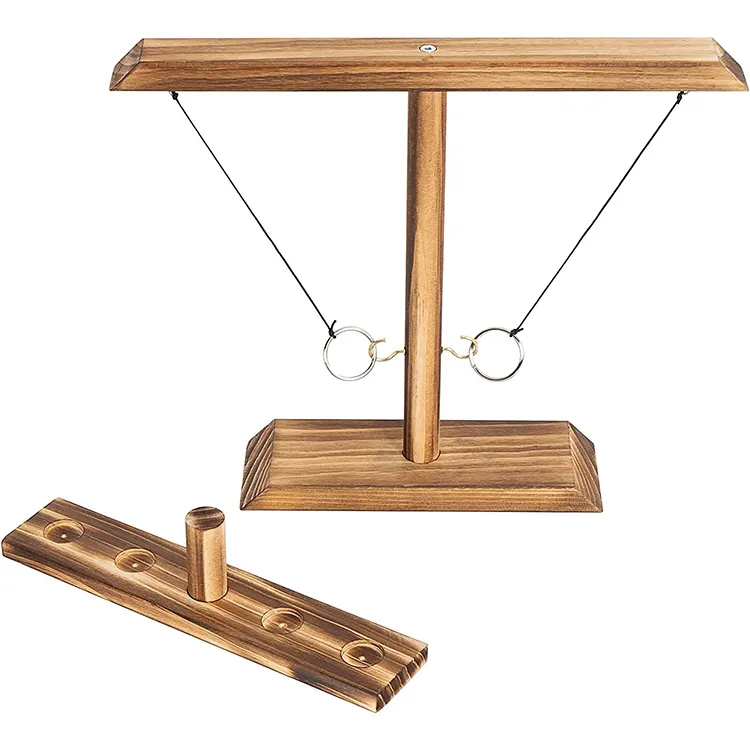 Wooden Ring Toss Games For Adults, Yard Games, Outdoor Indoor Games ...