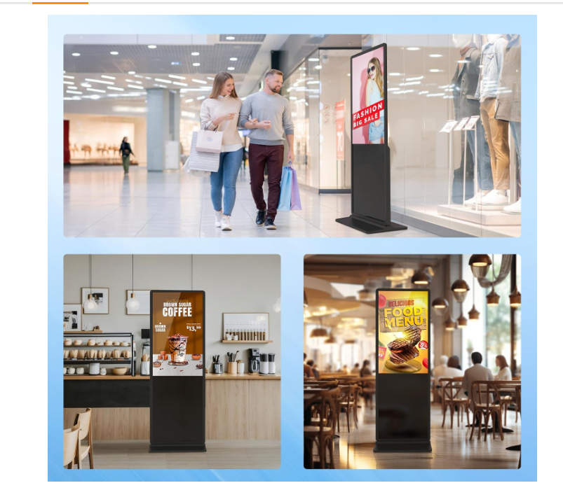50 Inch New Product Floor Stand Display Digital Signage Lcd Advertising ...