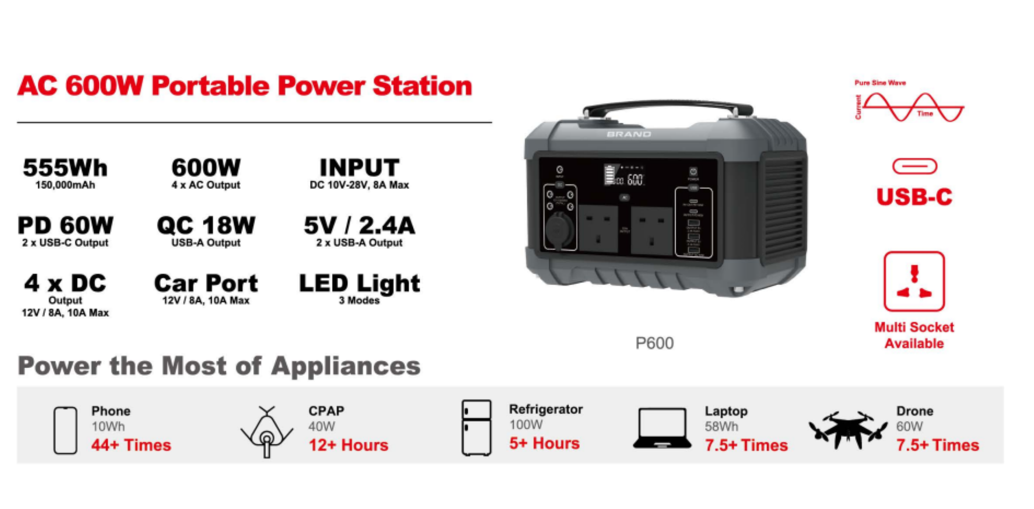 Bulk Buy China Wholesale 600w Portable Power Generators，portable Power ...