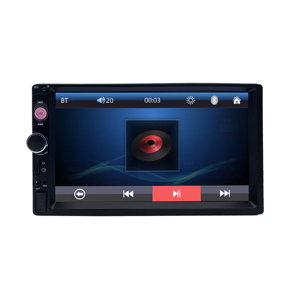 7 Inch 2 Din Fm Usb 12v Indash Mp5 Car Radio For Car Bluetooths Remote ...