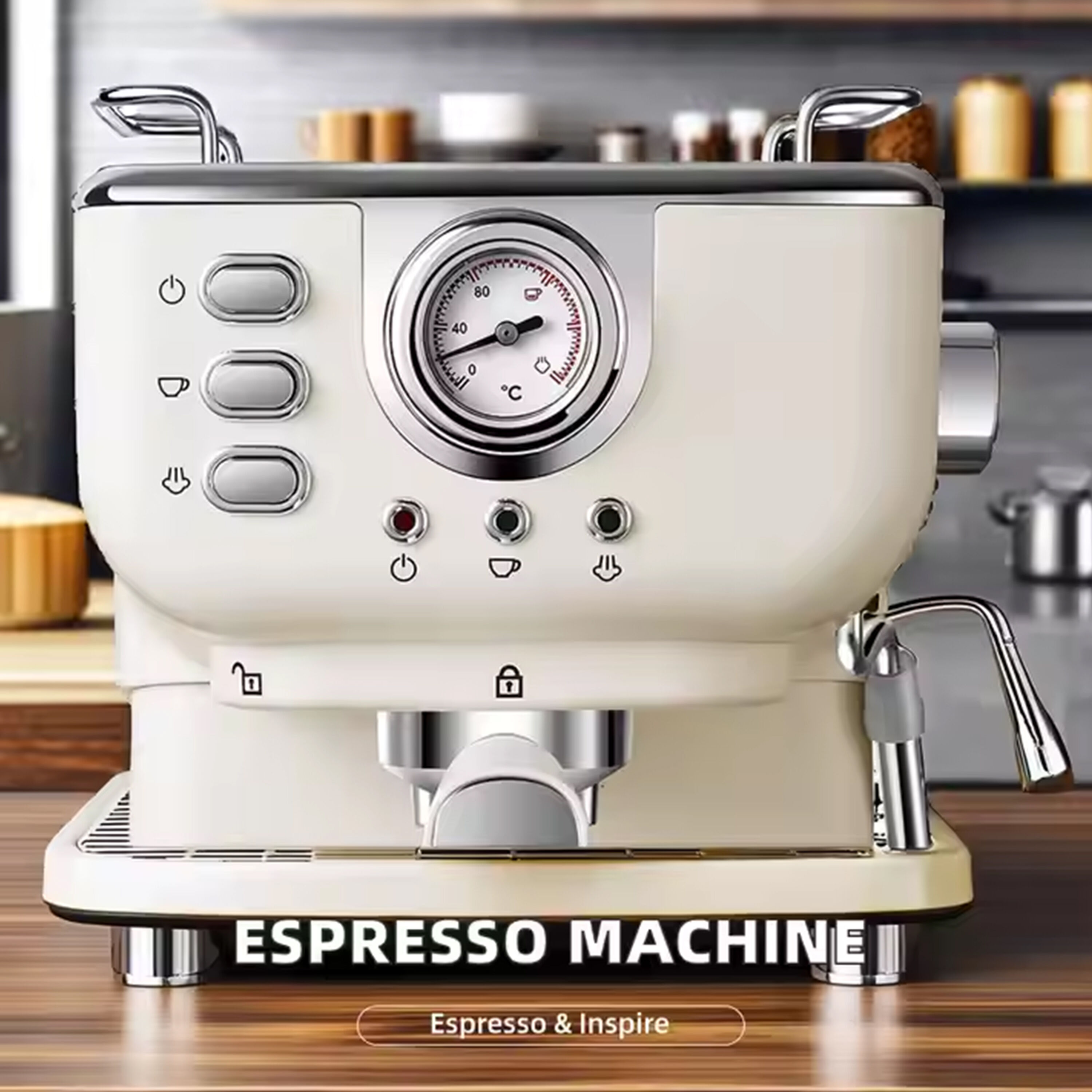 New Design Coffee Maker Machines 20 Bar High Pressure 15l Detachable ...