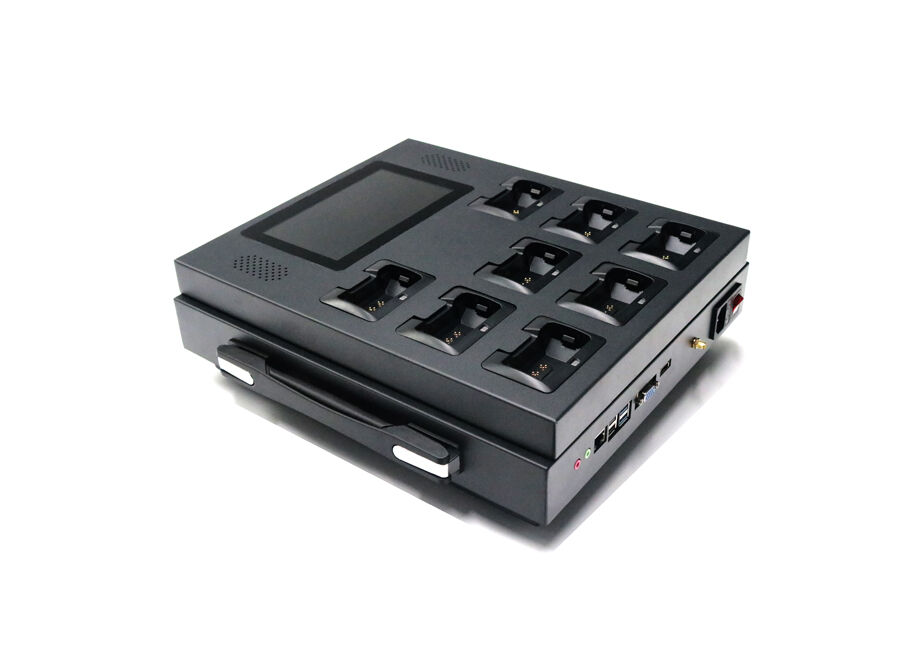8-port Body Worn Camera Docking Station With 7 Inch Touchscreen Display ...