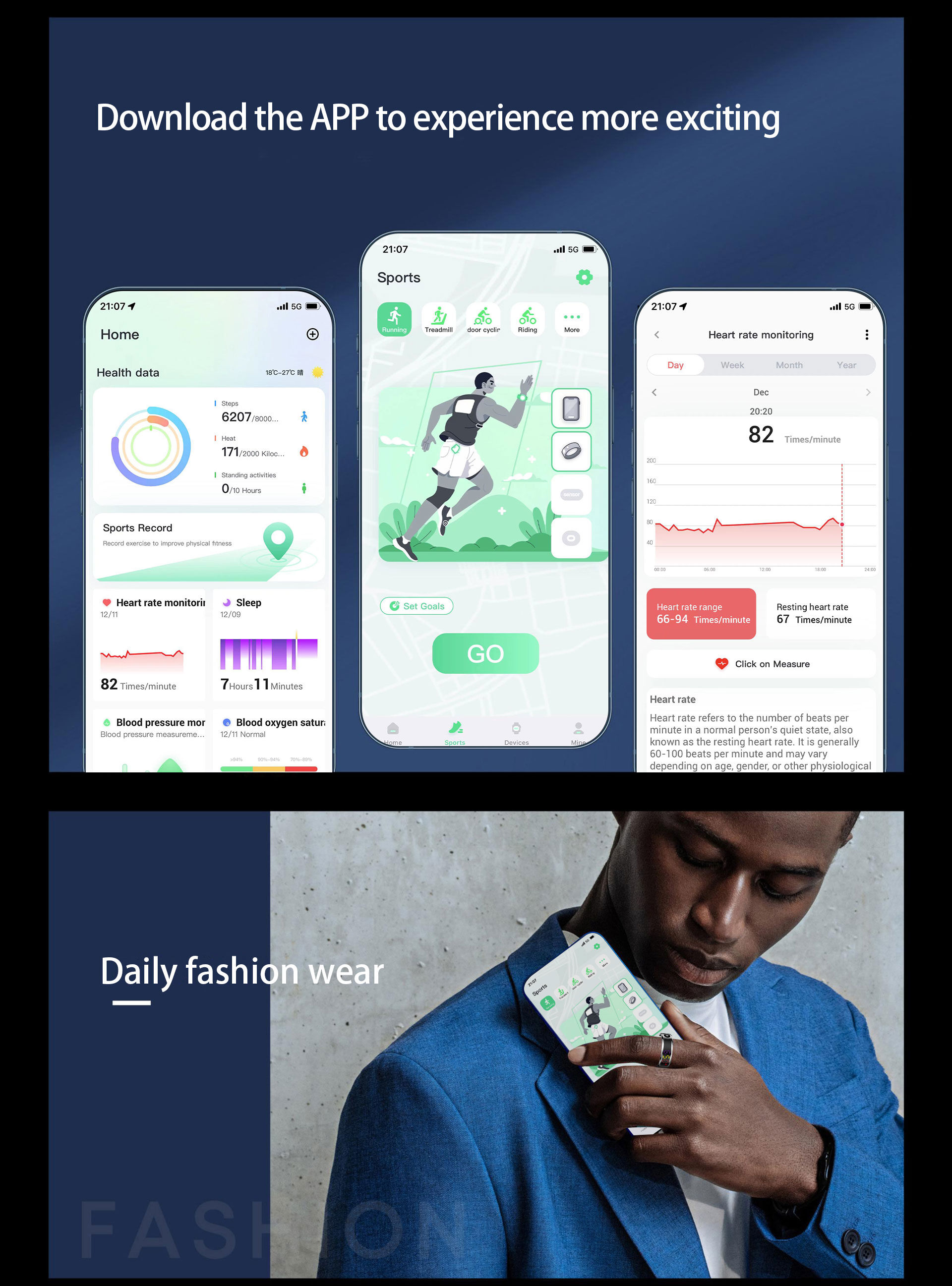 Buy China Wholesale Wholesale Health Tracker Smart Ring Sleep ...