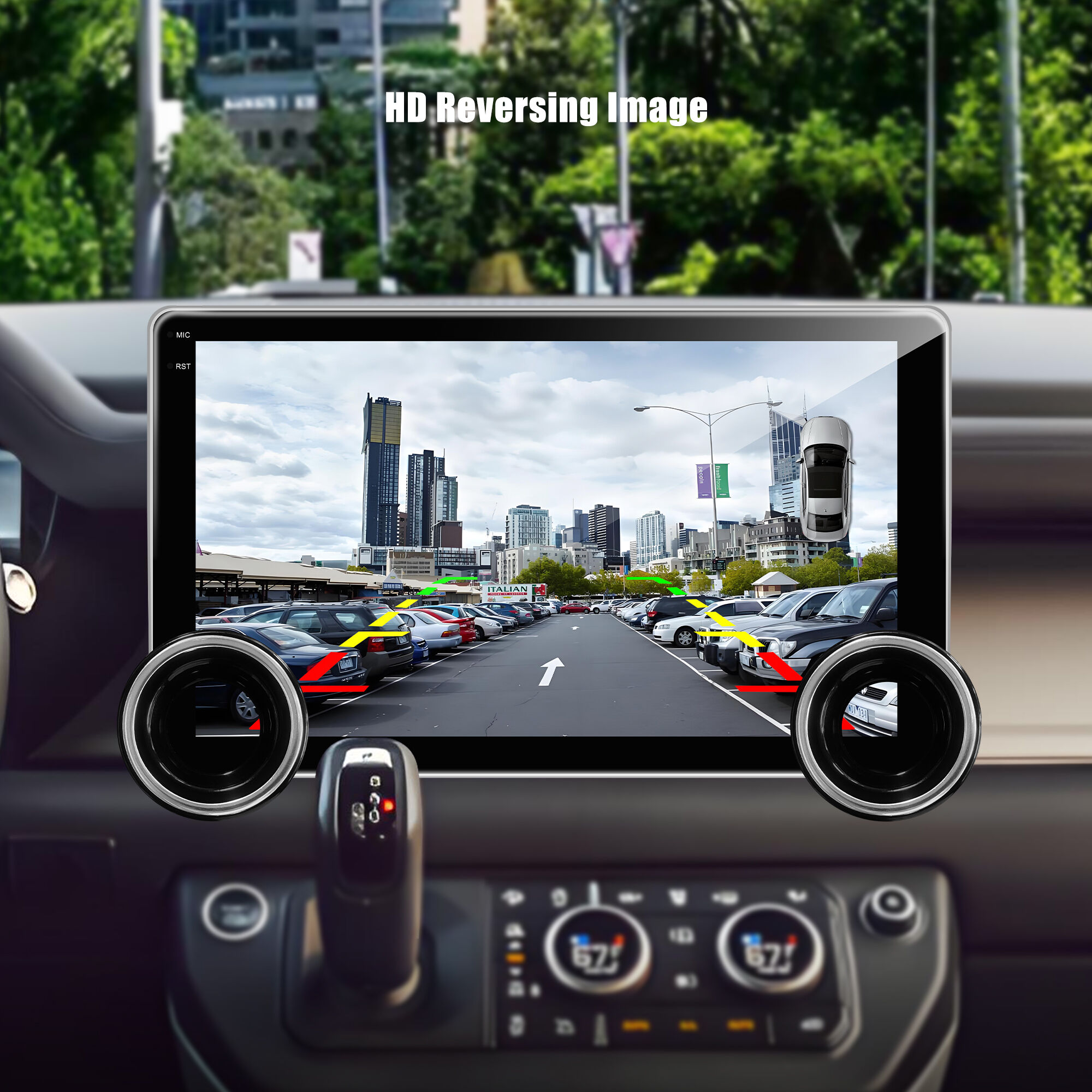 Buy China Wholesale Multimedia Car Android Auto Double Knob 2 Din ...