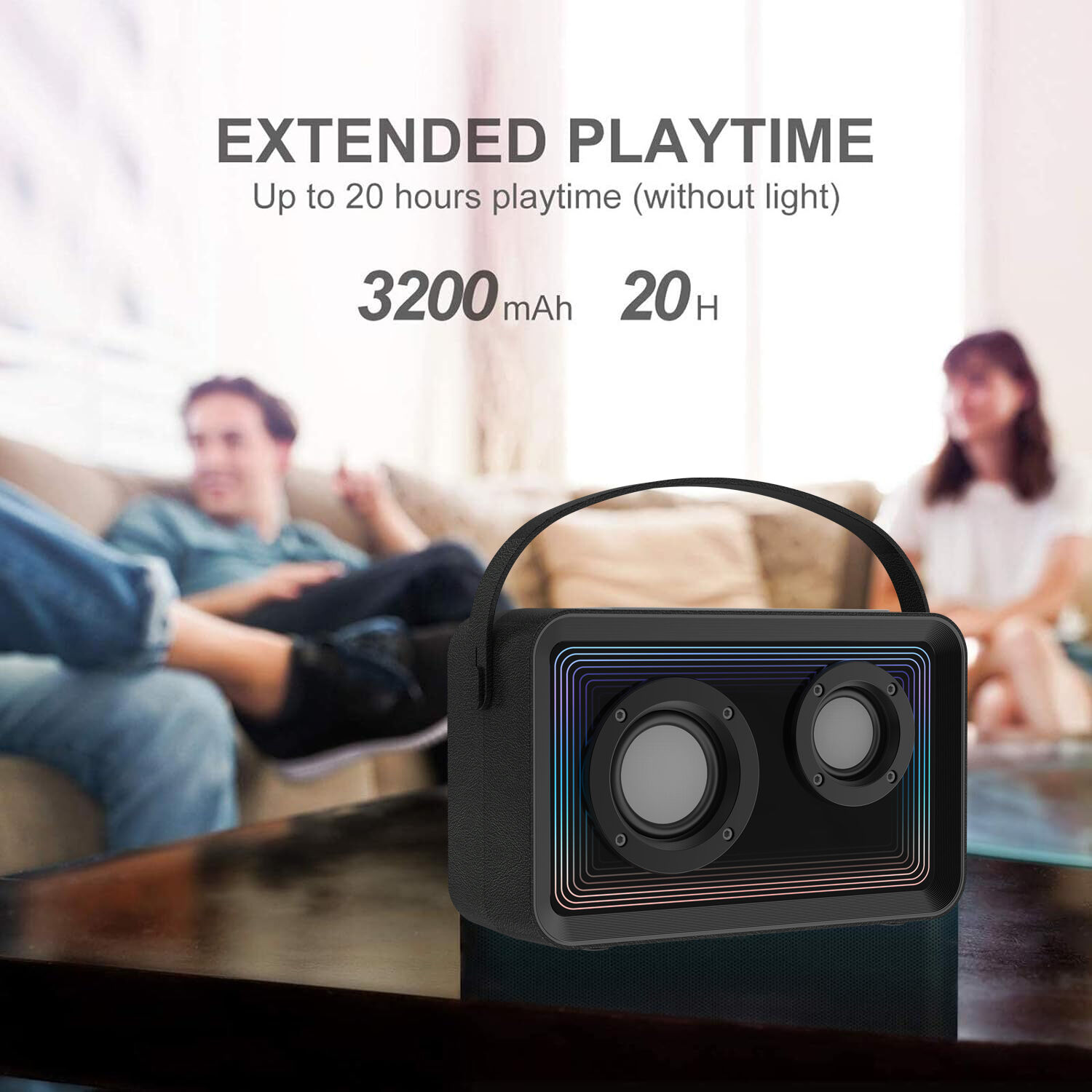 Tws Function Dj Surround Stereo Outdoor Party Wireless Loud Machine ...
