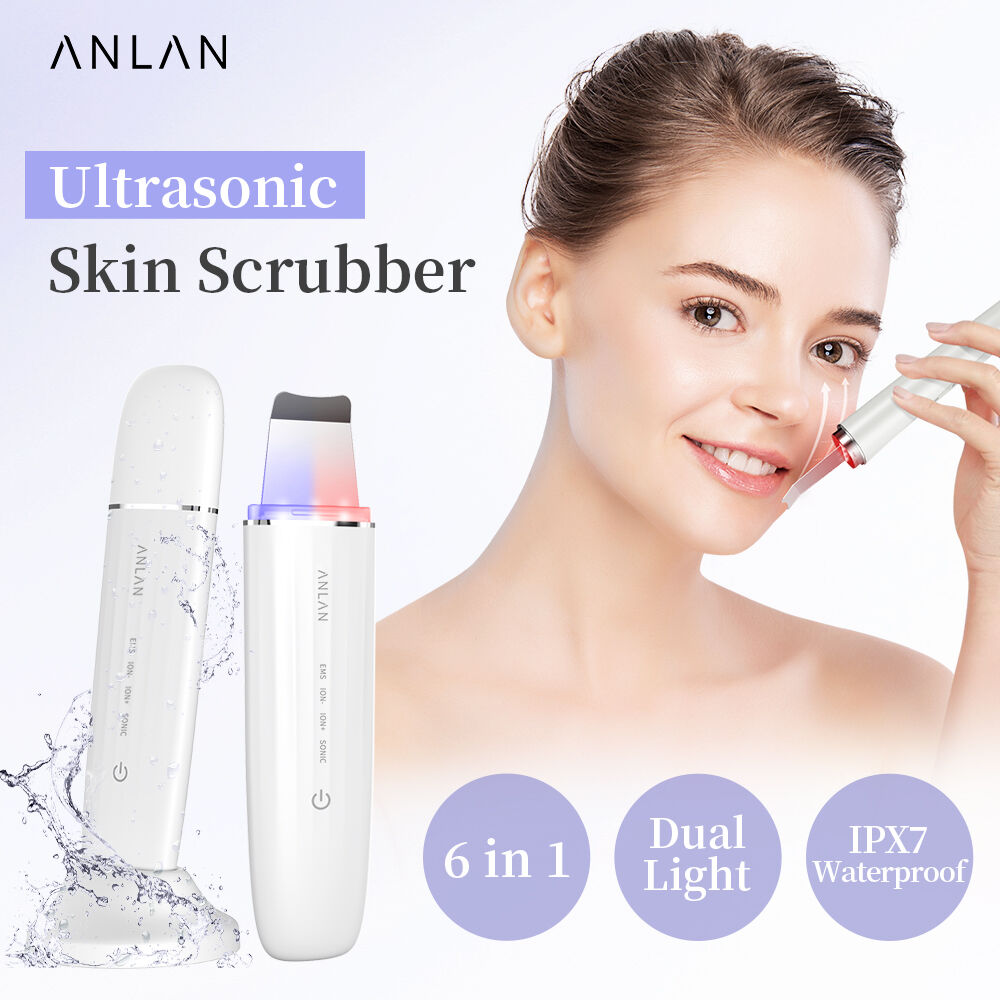 24khz Vibration Facial Scrubber -3 Modes For Deep Pore Cleansing ...