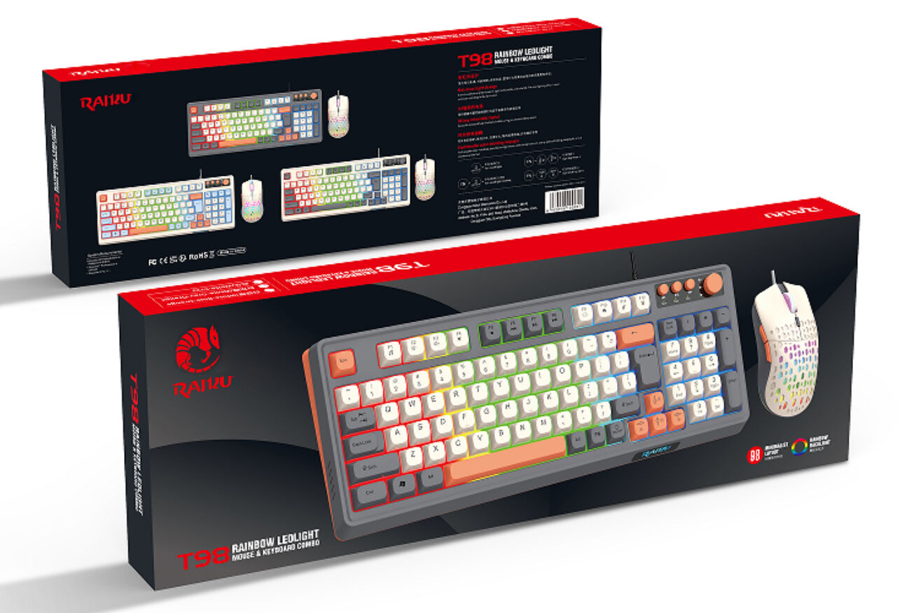 Buy China Wholesale Gaming Keyboard Gaming Combo Membrane Keyboard Item ...