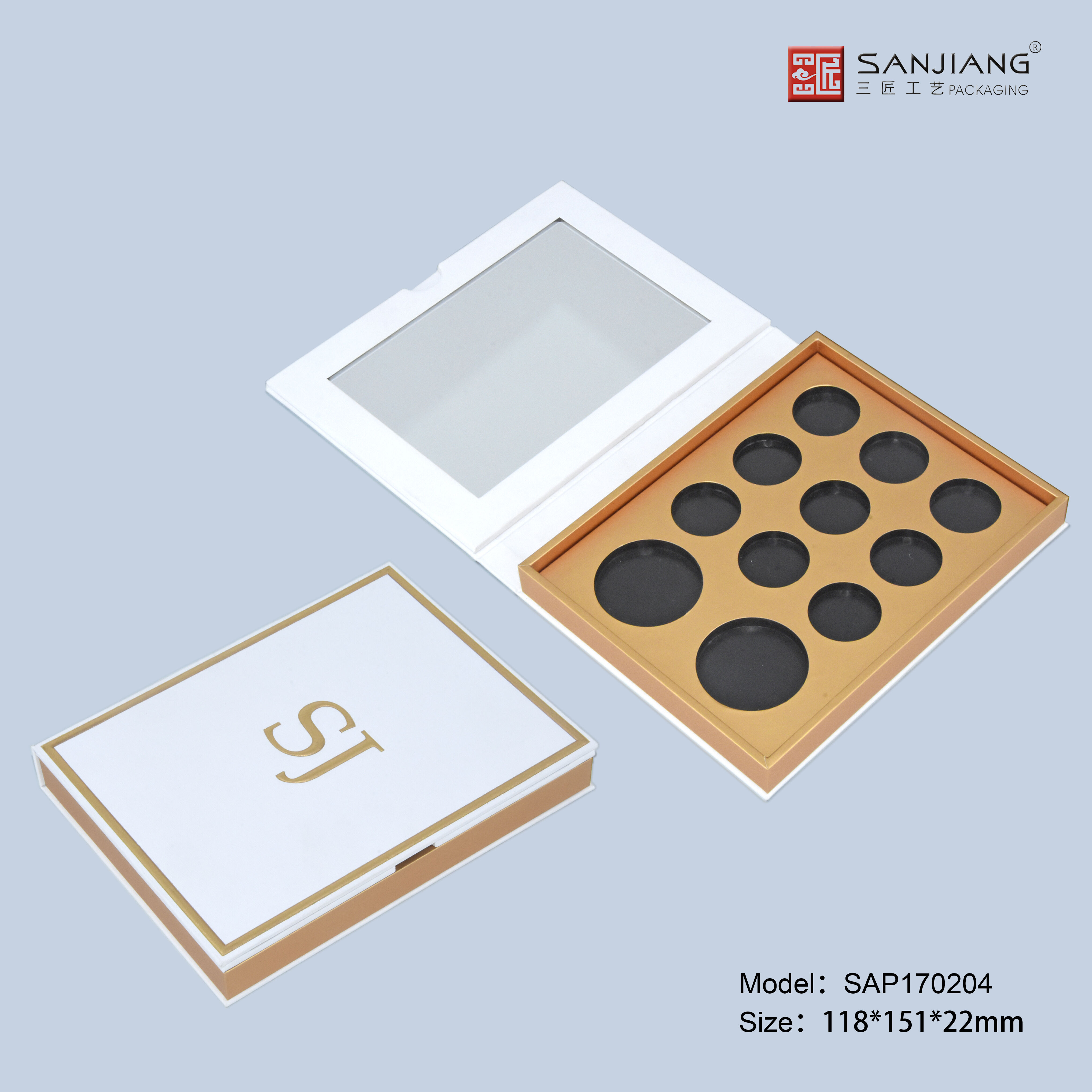 Bulk Buy China Wholesale Manufacturer Custom Printing Empty Eye Shadow ...
