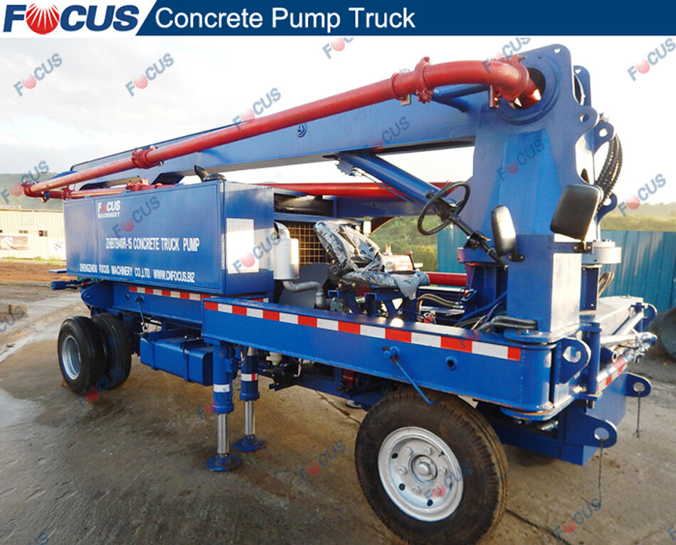 60m3/h Concrete Line Pump Truck Mounted Concrete Pump For Sale ...