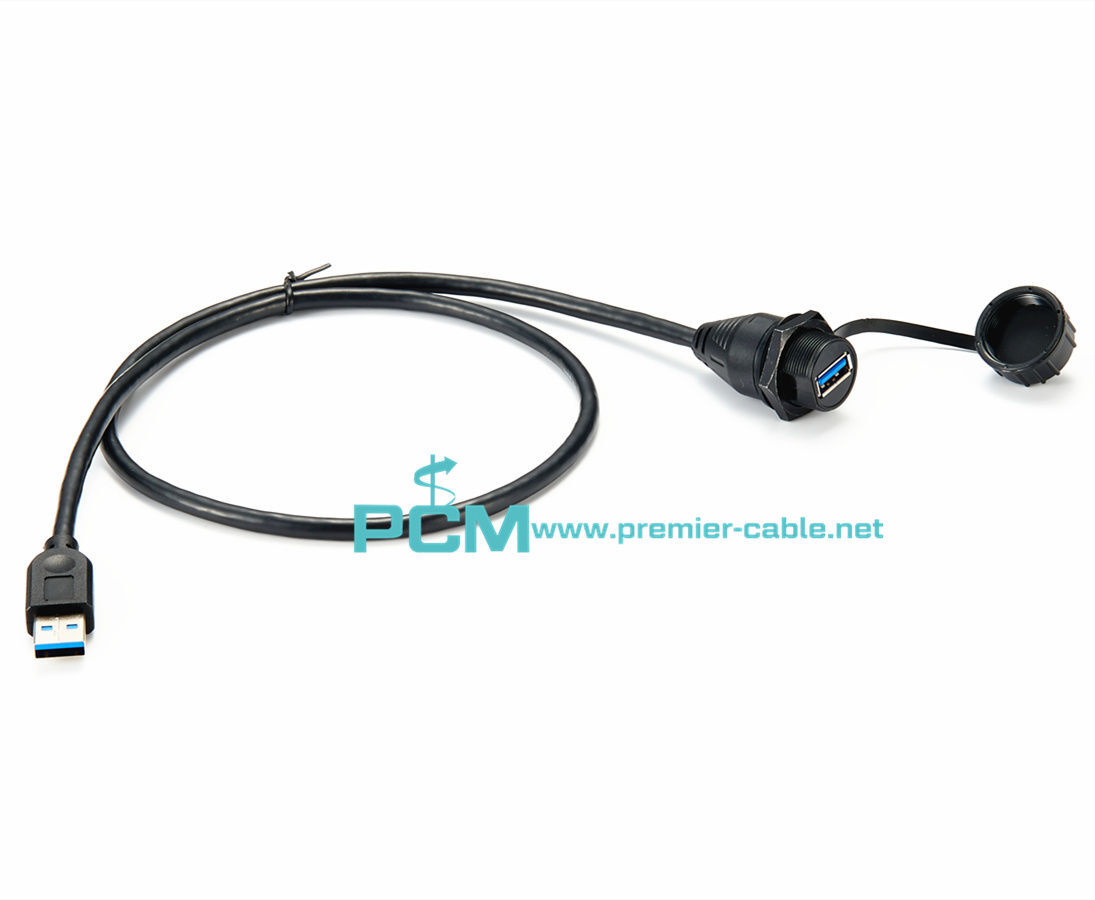 Buy China Wholesale Premier Cable Ip67 Panel Mount Metal A Female Jack ...
