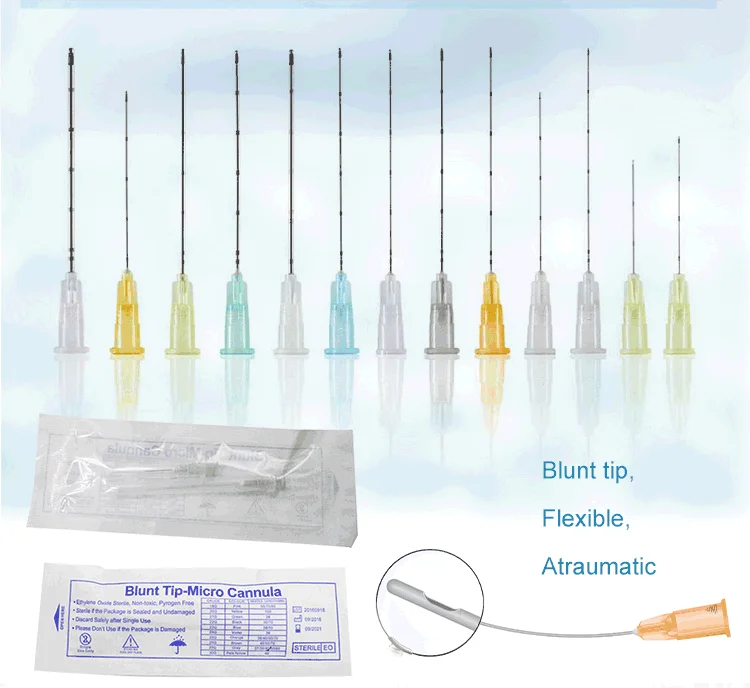 Blunt Tip Micro Cannula Medical Injection 18g 20g 21g 22g 23g 25g 27g ...