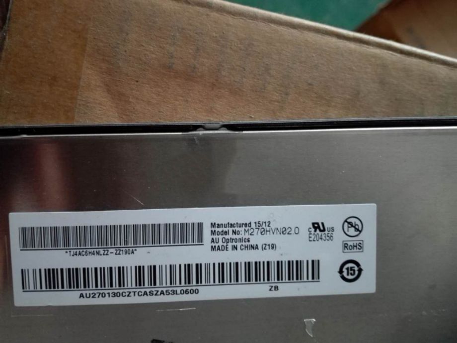 M270hvn02.0 M270hvn02.3 M270hvn02.6 Tft Ips 27inch Fhd 1920*1080p ...