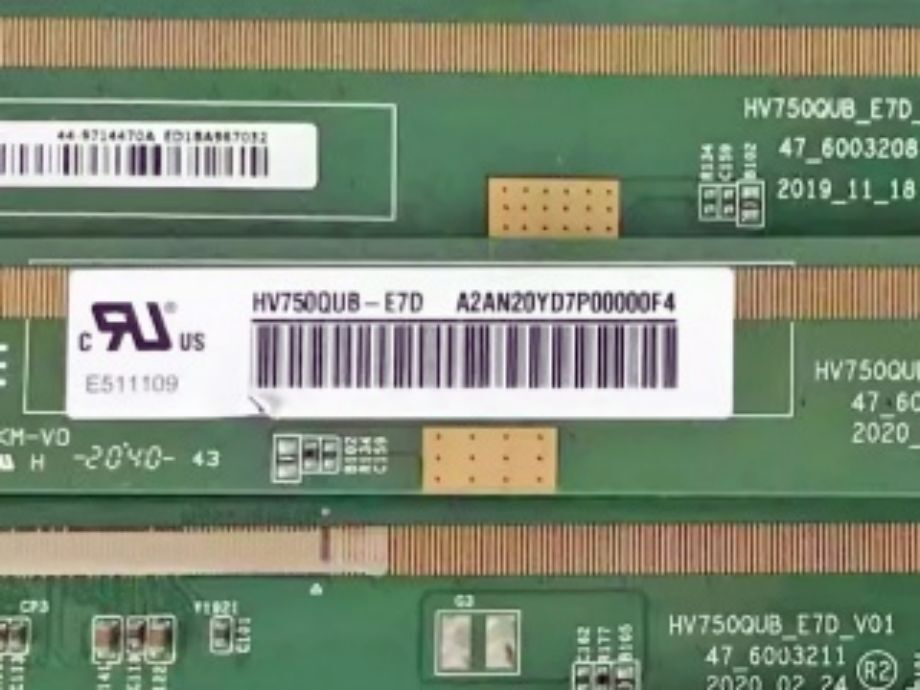 Hv750qub-e7d Hv750qub-e7f Hv750qub-e95 75inch 92pin V-by-one Interface ...