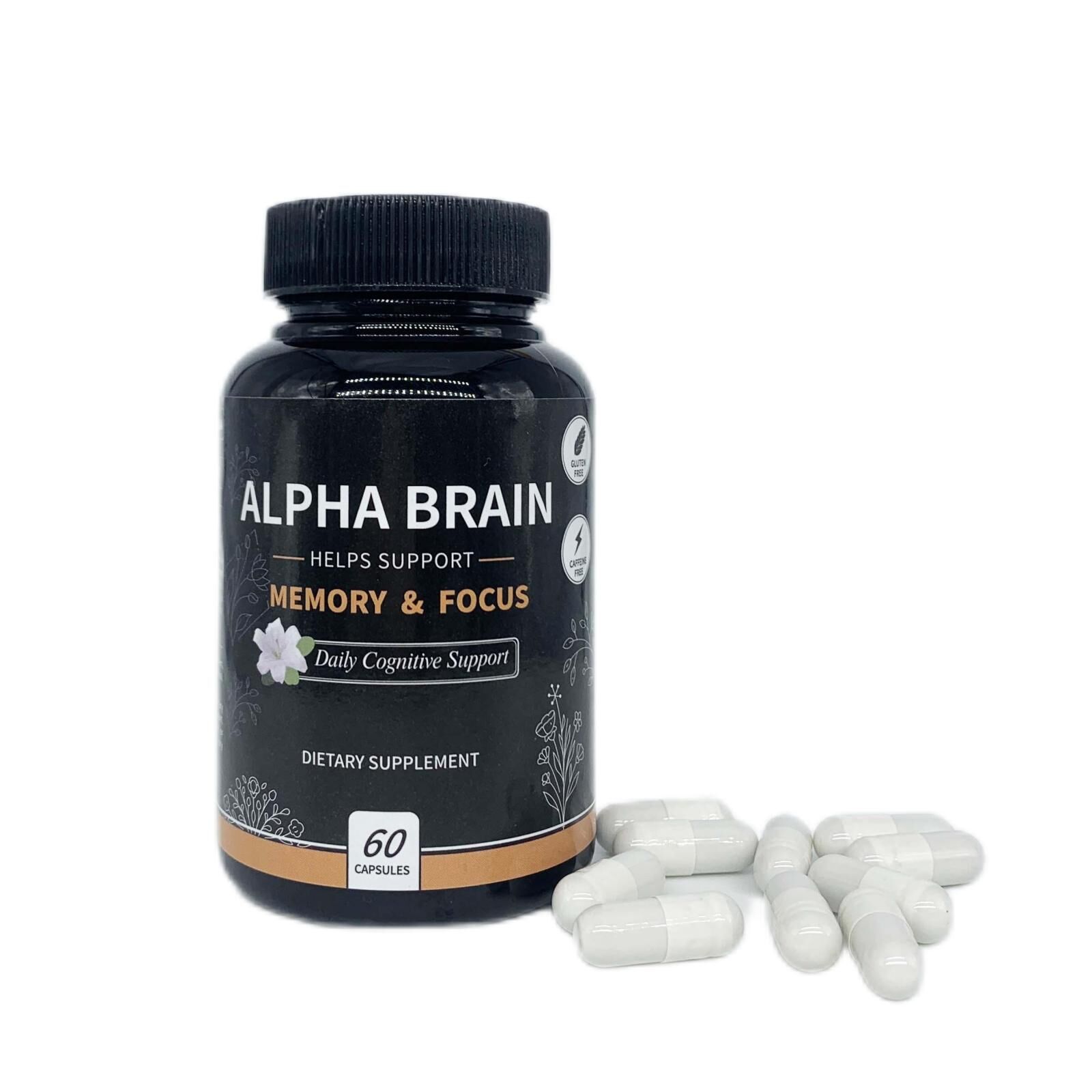 Oem Food Supplements Alpha Brain Supplement Help Support Brain Memory ...
