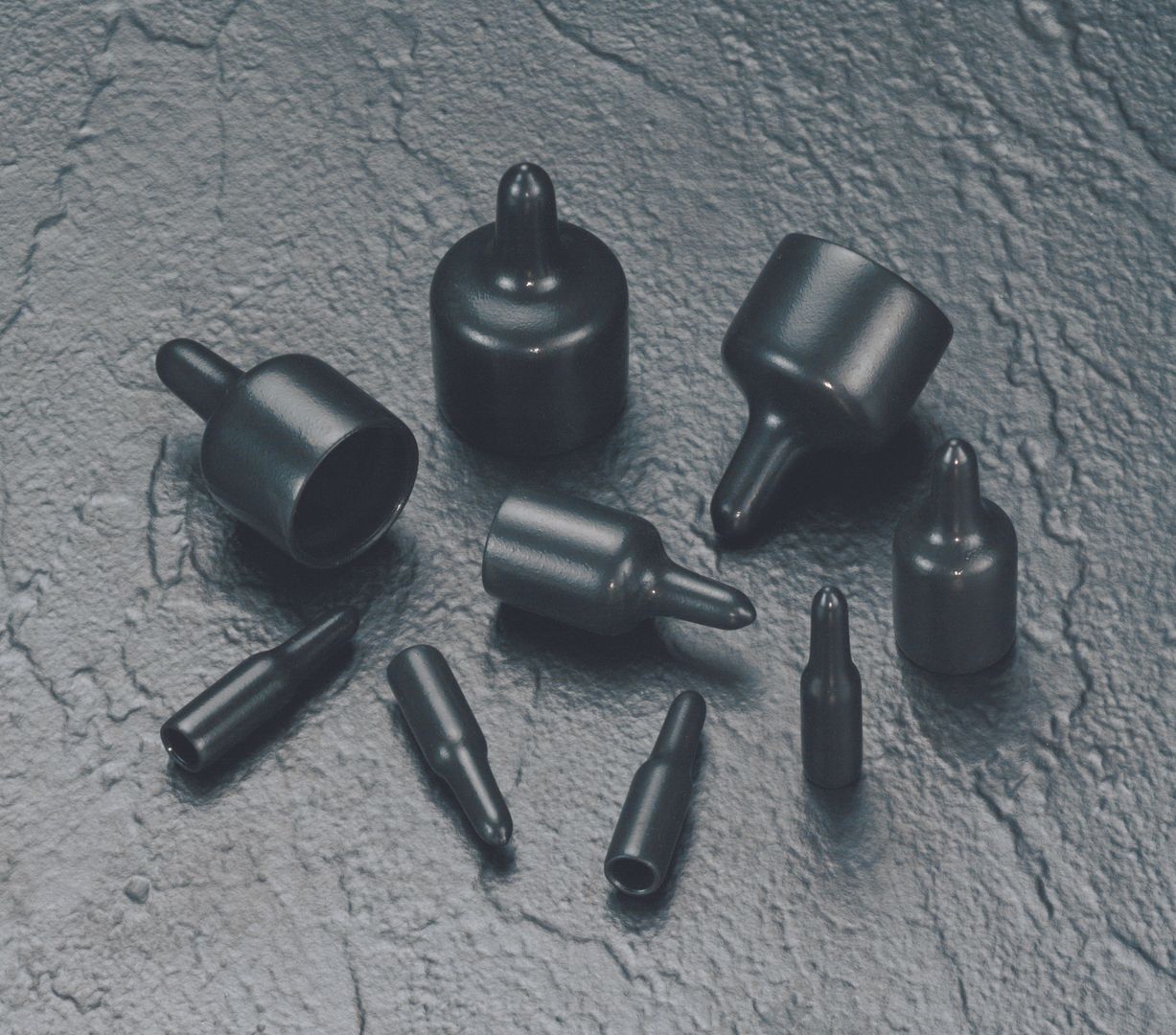 Custom Flexible Pvc Easy Removal Pull Caps, Soft Vinyl Grab Tab Covers ...