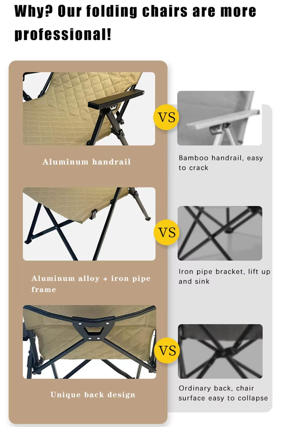 Oem Hot Sale Folding Portable Chair Beach Fishing Relaxation Chair ...