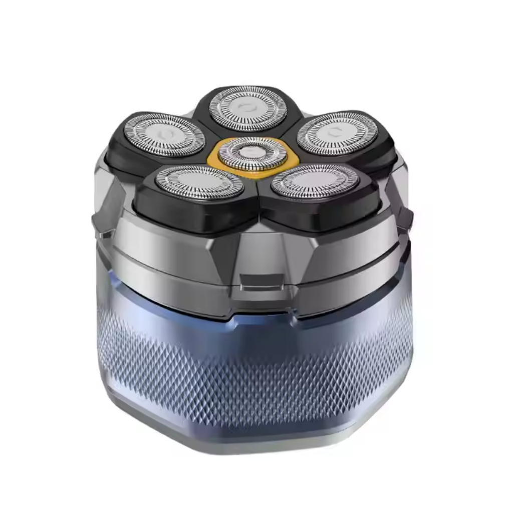 Customized 6d Rotating Electric Shaver Rechargeable Bald Head Hair ...
