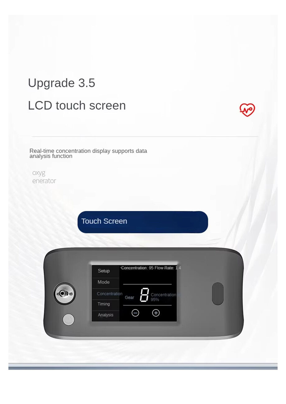 Ph8 Portable Mini Portable Oxygene Concentrator Oxygen Machine For Home ...