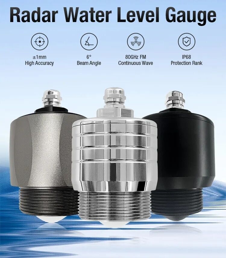 Industrial Stainless Steel Radar Water Level Meter Meter Liquid ...