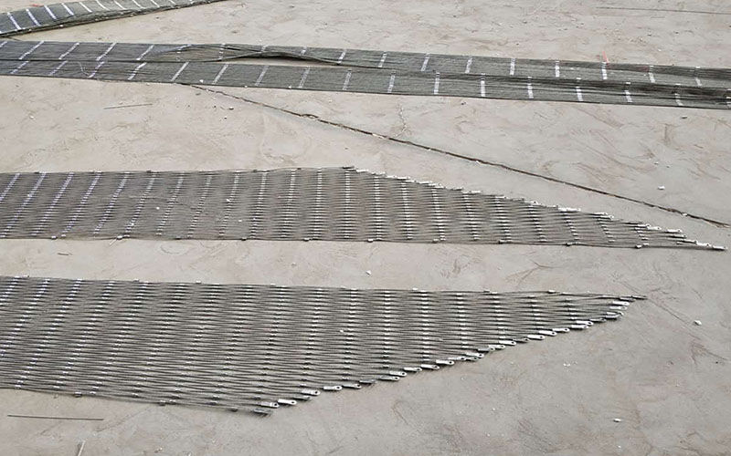 Excellent Flexibility Stainless Steel Wire Rope Mesh For Balustrade ...