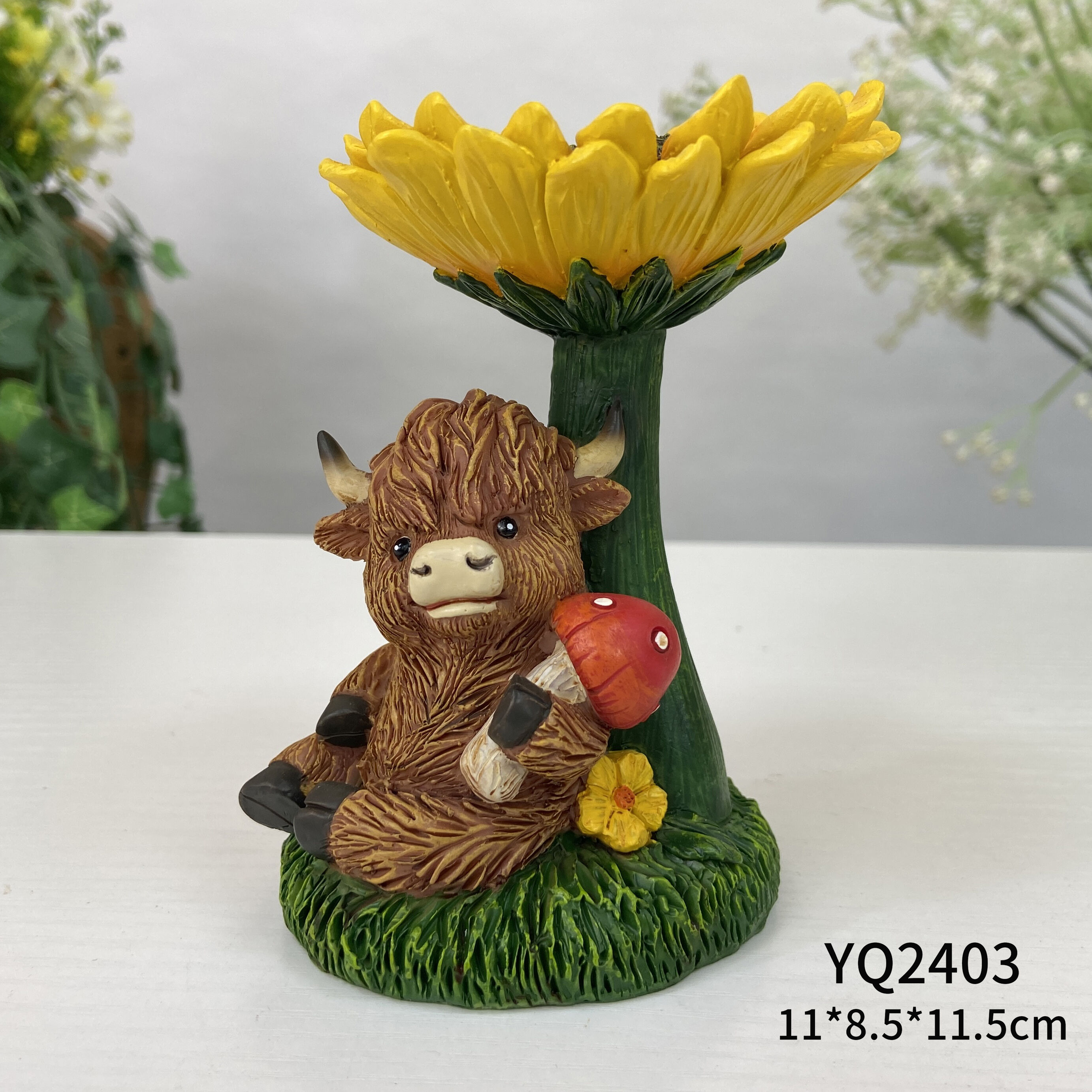 Buy China Wholesale Custom Resin Crafts Spring Home Garden Table Shelf ...