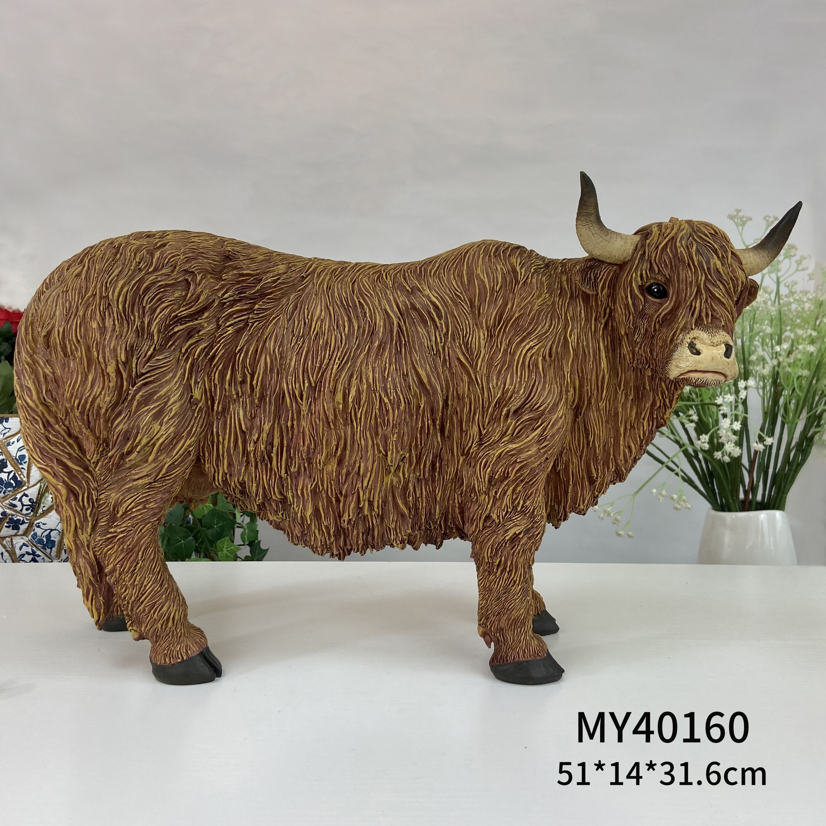 Buy China Wholesale Custom Resin Crafts Spring Home Garden Table Shelf ...