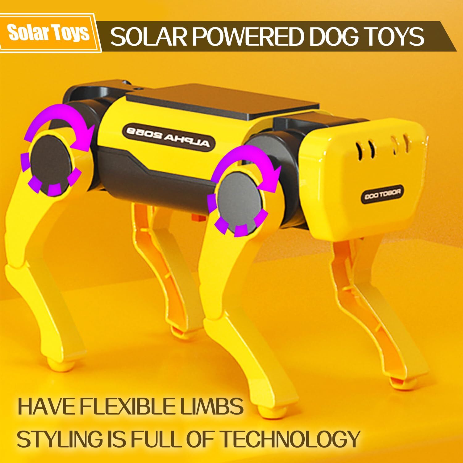 Robot Dog Toys - Solar Robot Toys For Kids,science Educational Toys ...