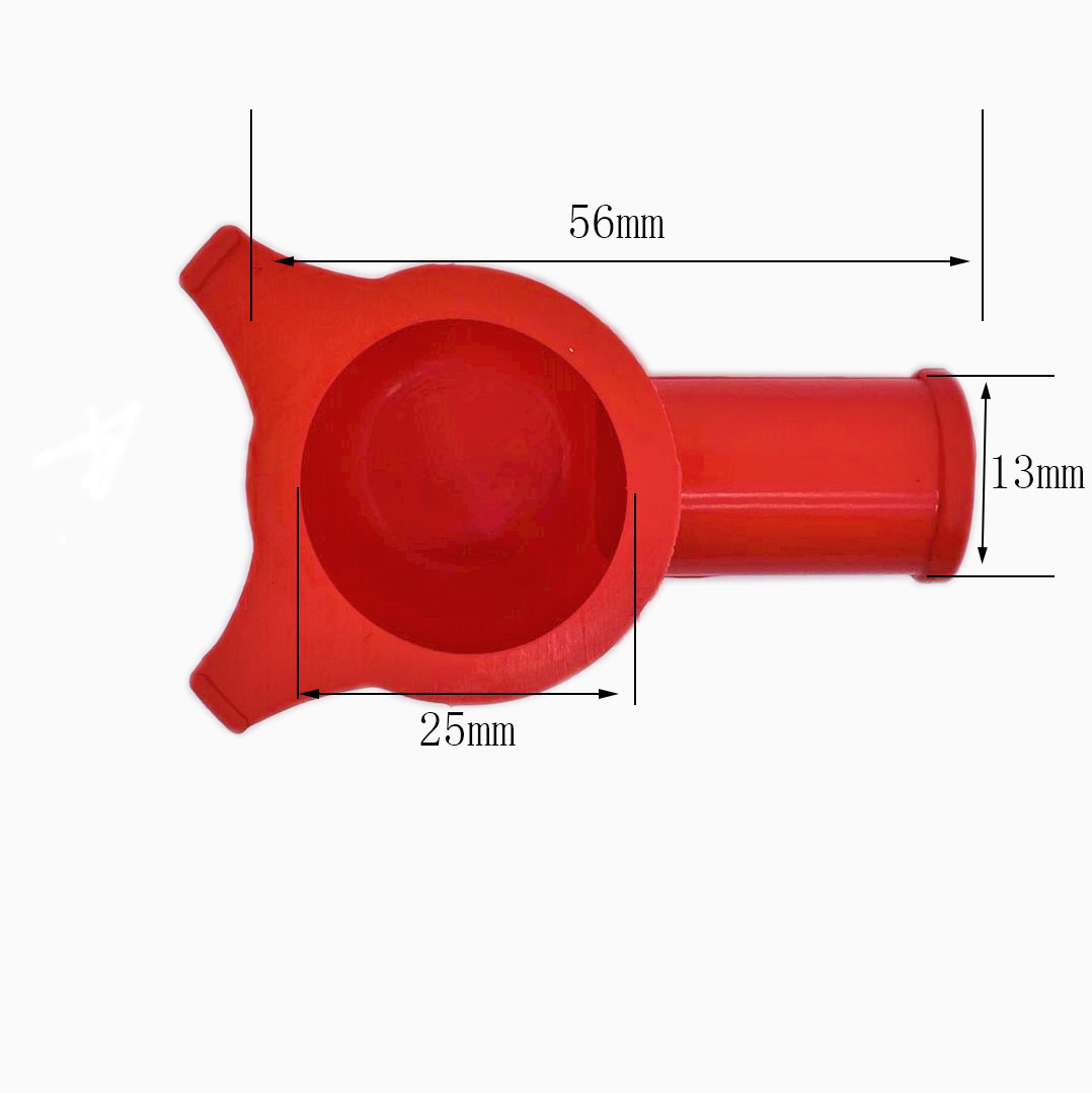 L10-14-45 Red And Plastic Vinyl Cable Lug Boots For Truck Electrical ...