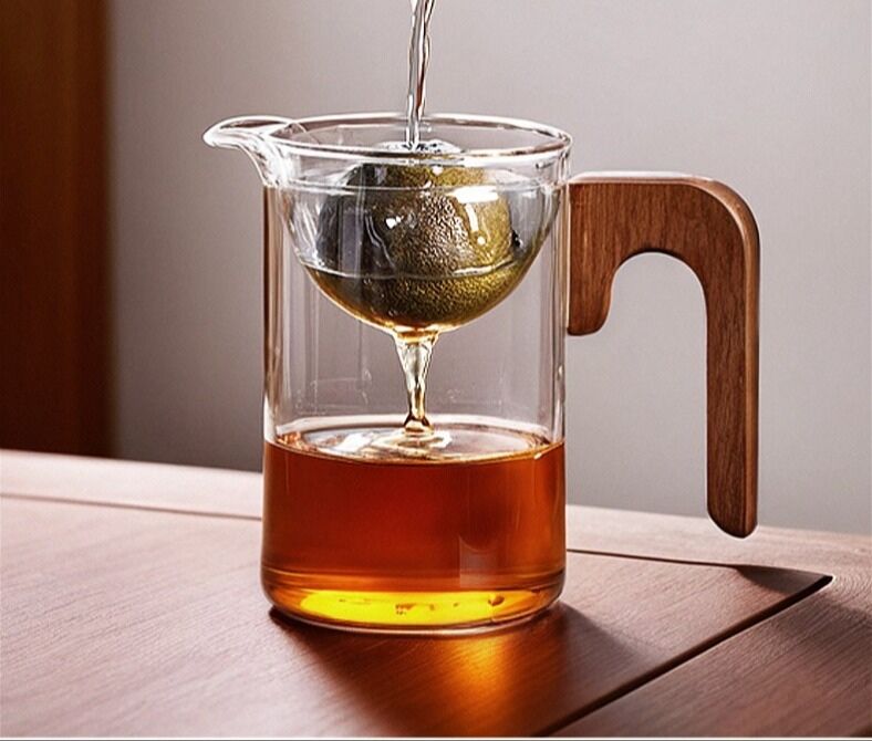 Teapot With A Spout Hole High Borosilicate Glass Teapot Tea Sets - Buy ...