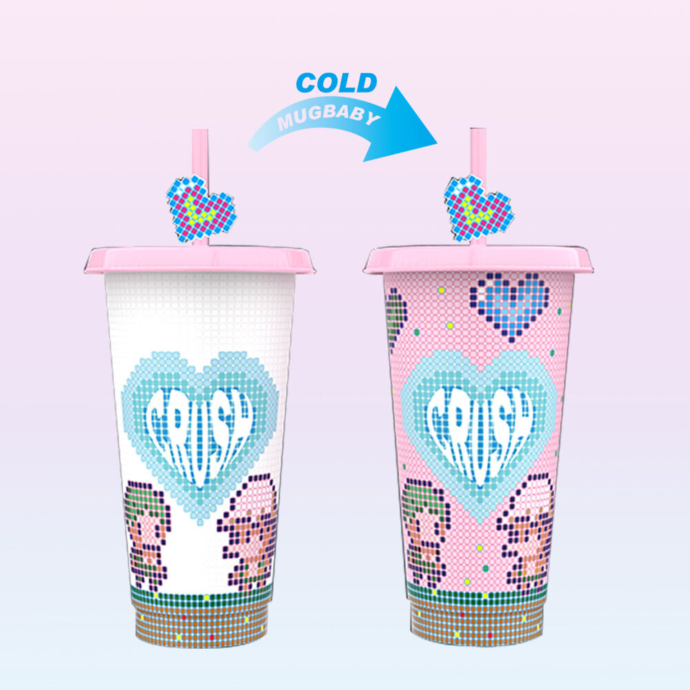 Customization Blue Powder Cold Color Food Grade Plastic Cup - Expore ...