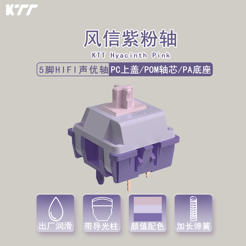 Ktt Content Hyacinth Pink V3 5pins Linear 2025new ...