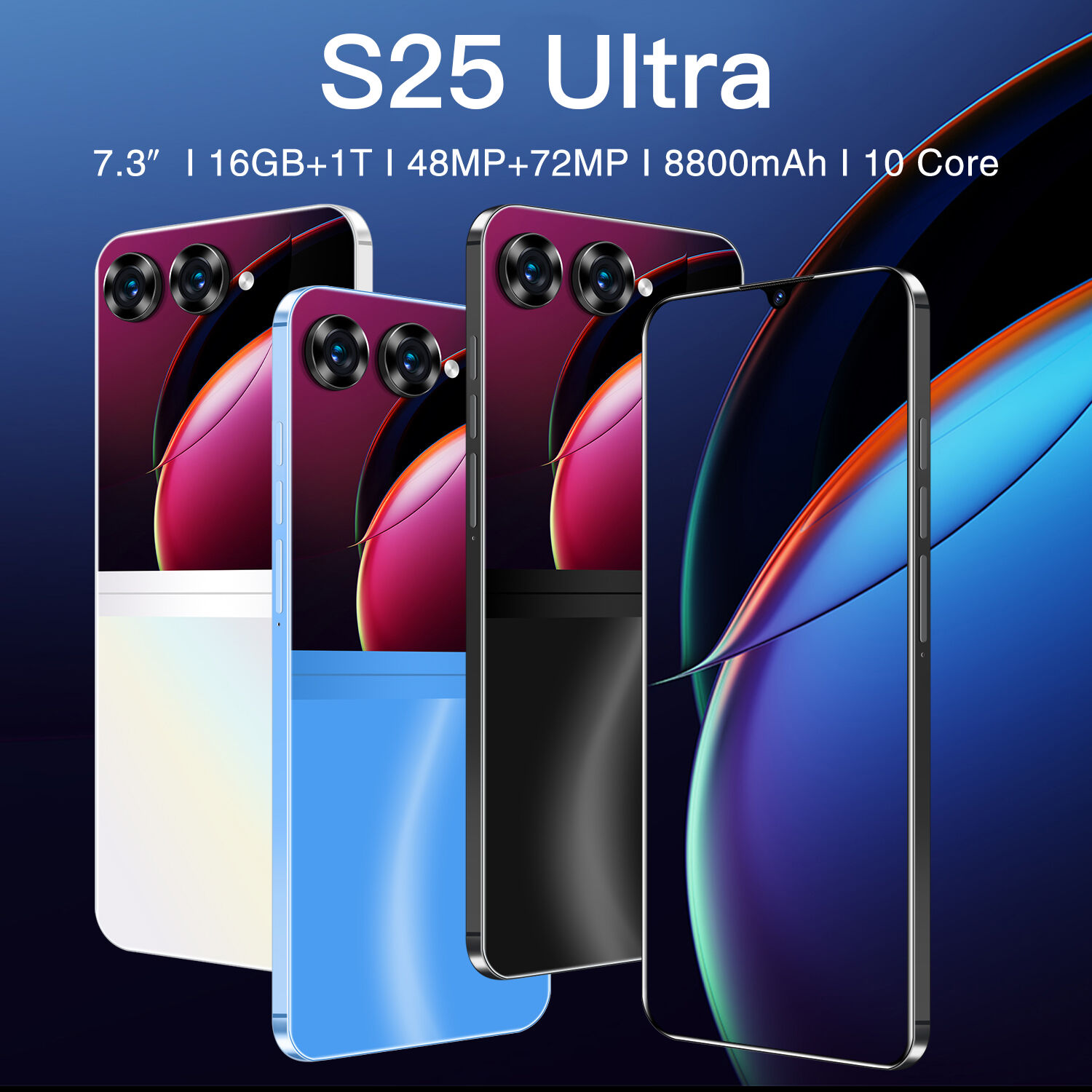 Wholesale Factory Price Oem/odm S25 Ultra 5g Smart Phone 7.3 Display ...