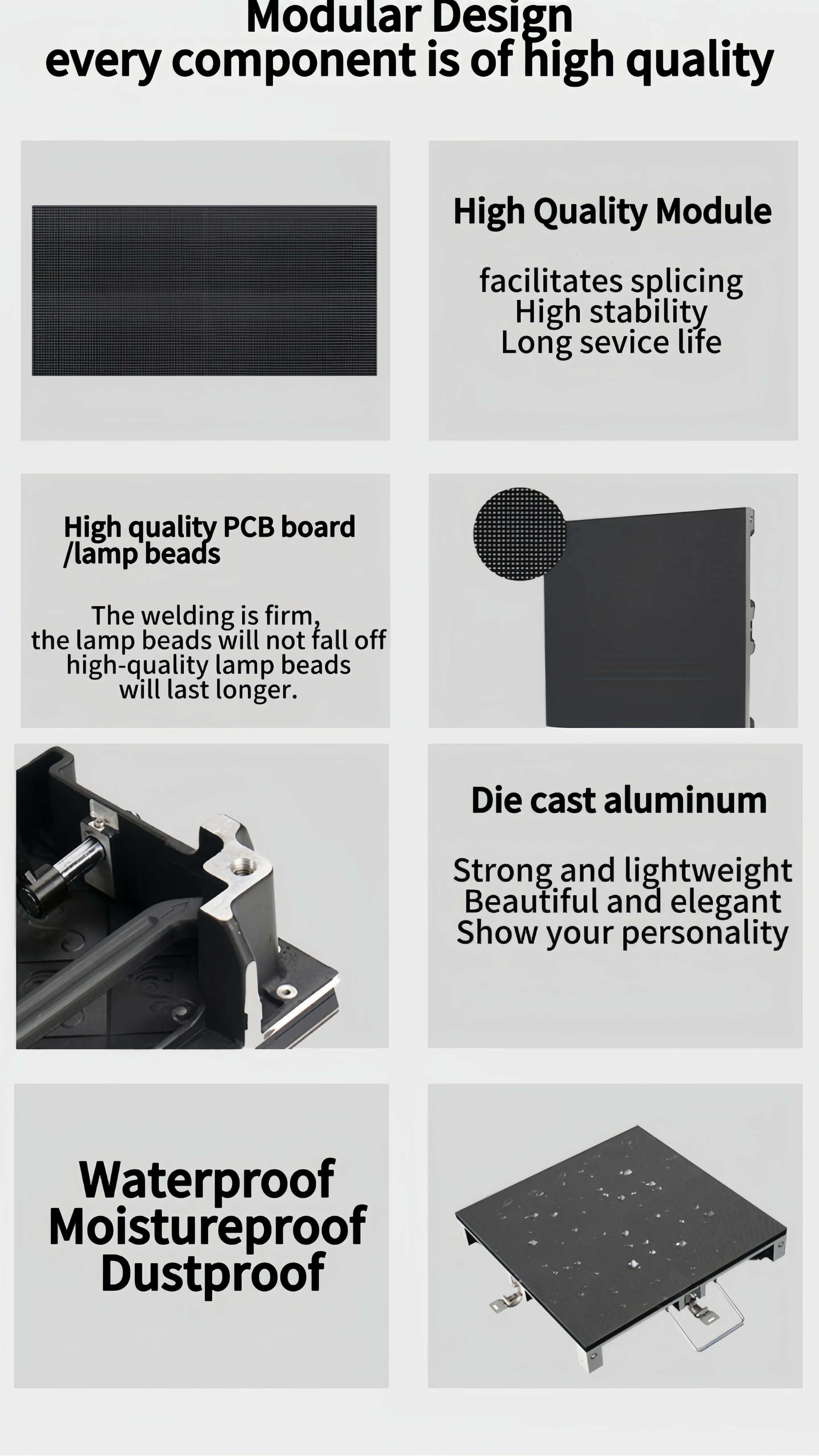 Factory Full Color Indoor P2.976 Large Led Board Led Screen Video Wall ...