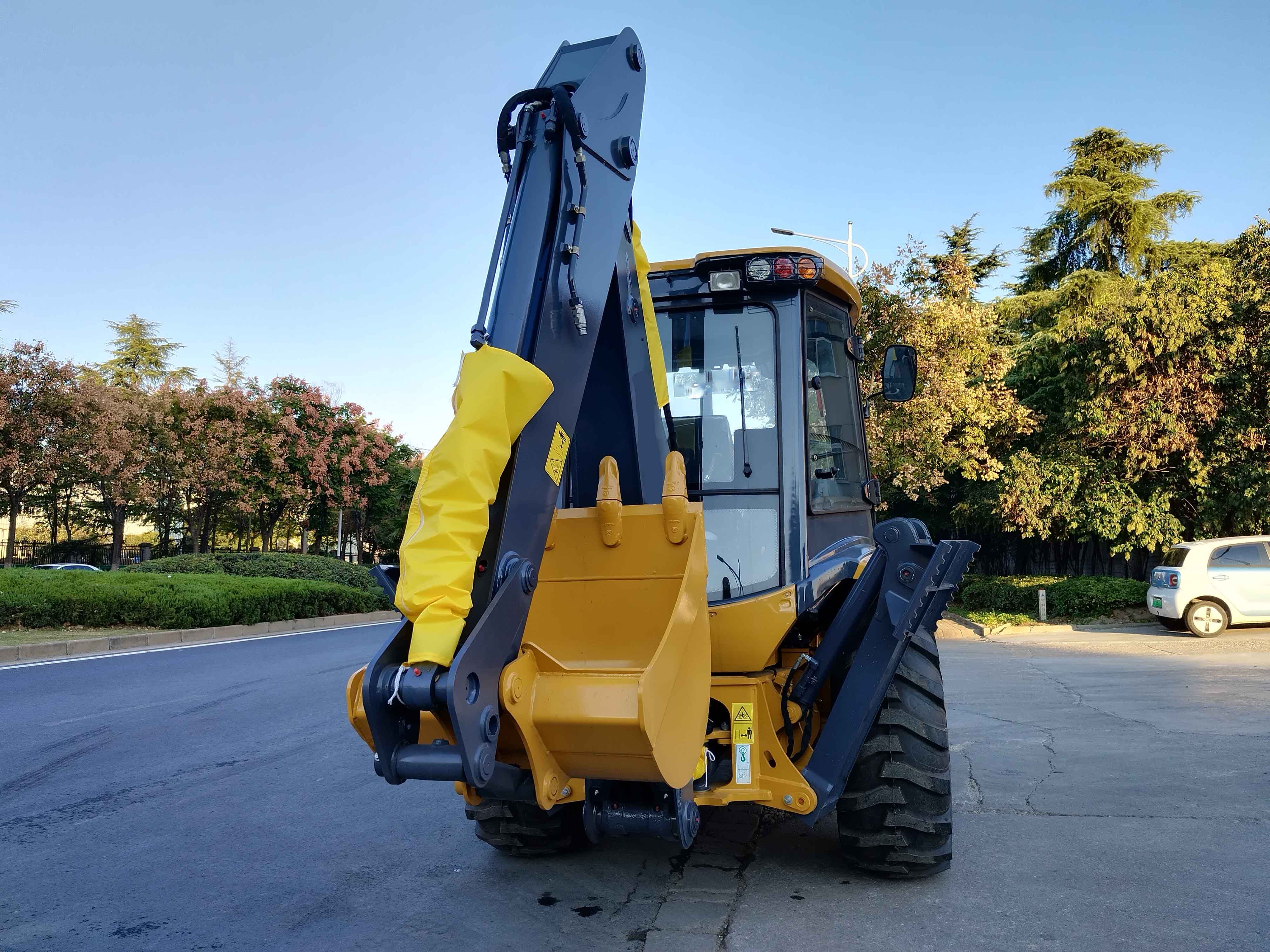 Official New Xc870k Mini Backhoe Loader 4x4 Backhoe Excavator Loader In ...