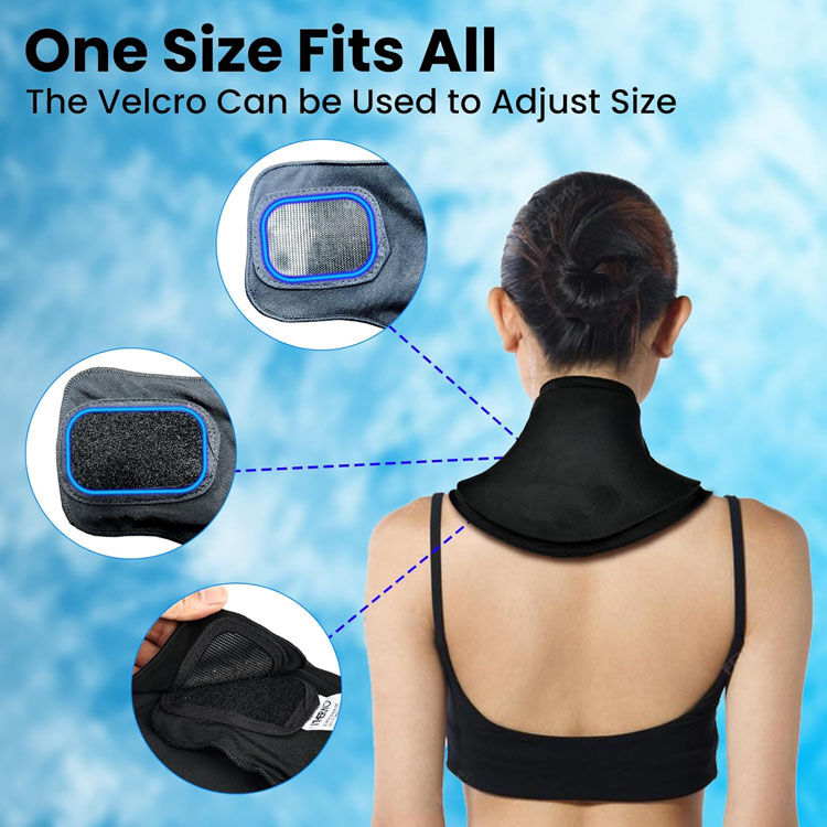 Silicone Neck Ice Pack Wrap/gel Ice Pack Flexibility Allows You To ...