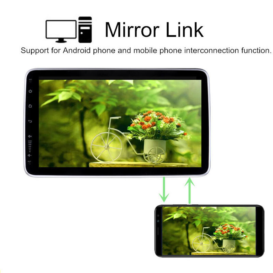 Universal 9inch 1/2din 360°touchscreen Android Car Rotatable Audio ...