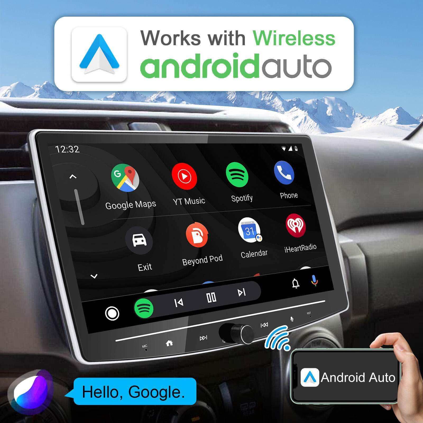 Universal 10.1"single&double Din Removable Touchscreen Multimedia Car ...