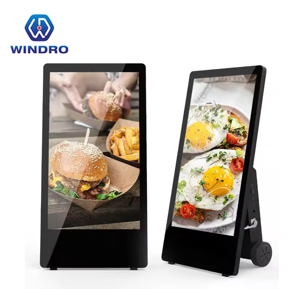 High Brightness 1800 2500nits Outdoor Kiosk Ip65 Waterproof Battery ...