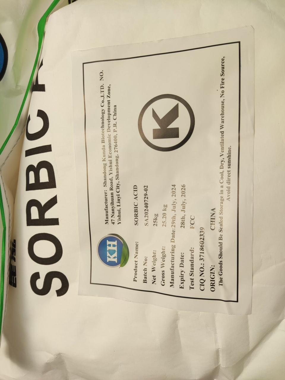 Potassium Sorbate-factory Price-7 - Expore China Wholesale High-quality ...