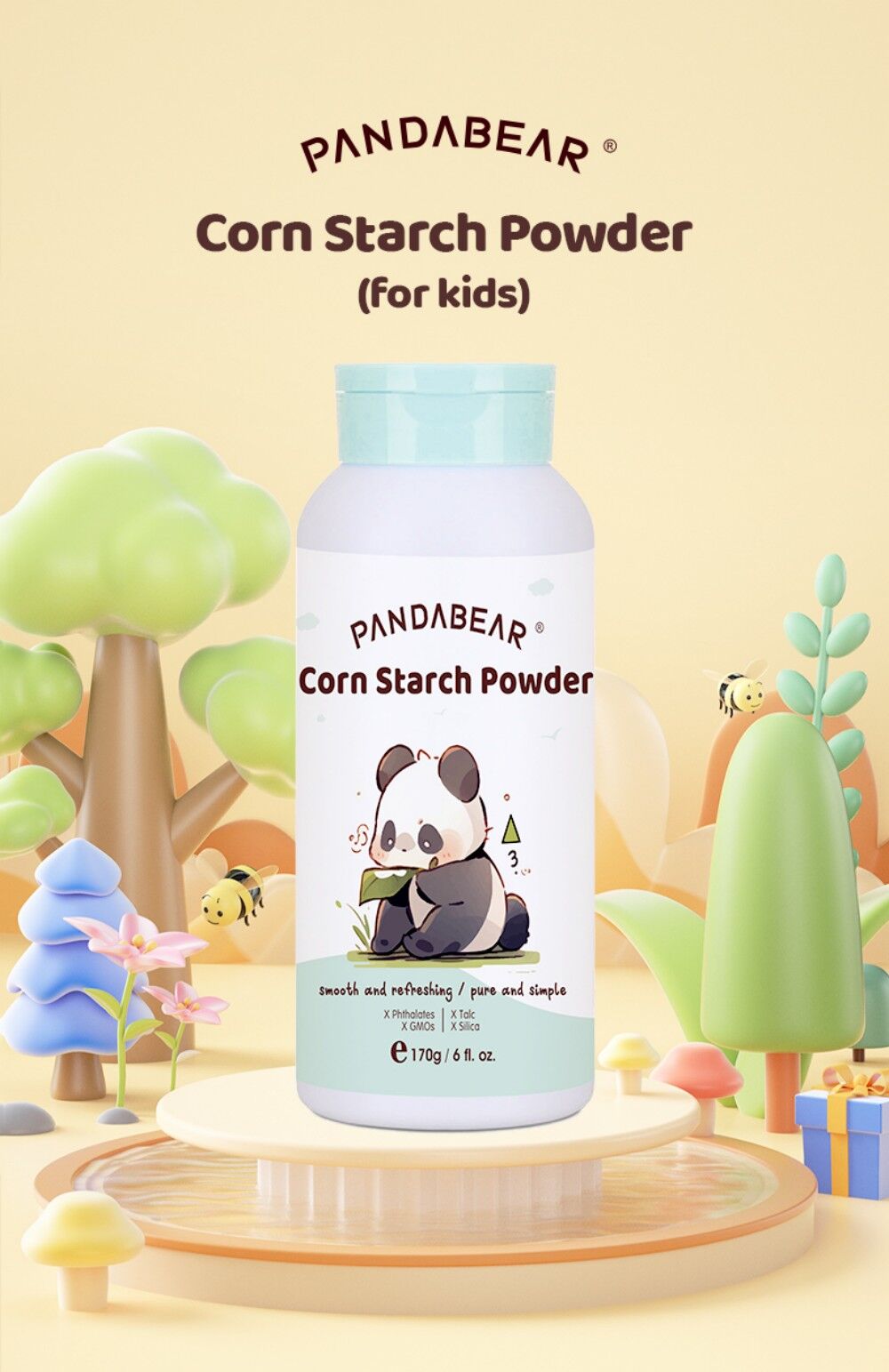 Corn Starch Powder(for Kids) $0.98 - Wholesale China Hypoallergenic ...