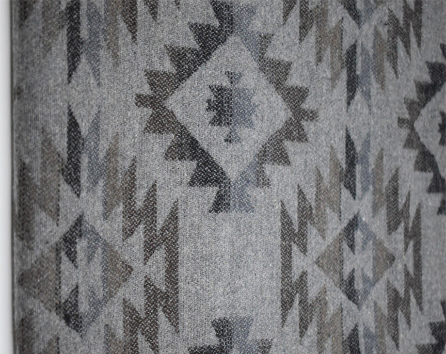 Factory Wholesale 2025 Wool Fabric Bohemian Geometric Aztec Design ...