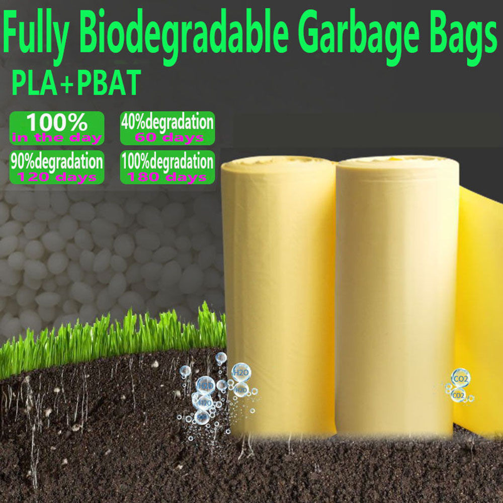 Certified Biodegradable Trash Bags Ecofriendly Compostable Garbage Bags ...