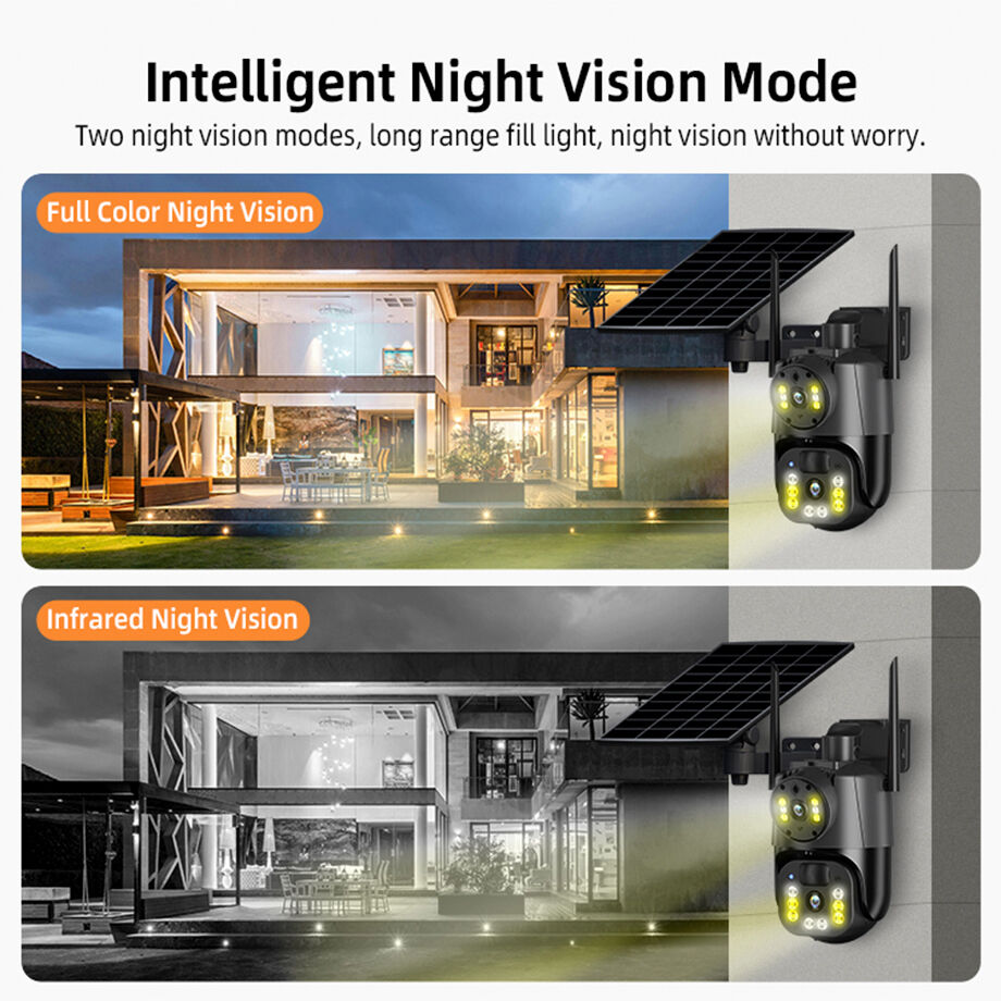 18000mah Big Battery Solar Panel 4g Cctv Security Camera Solar Panels ...