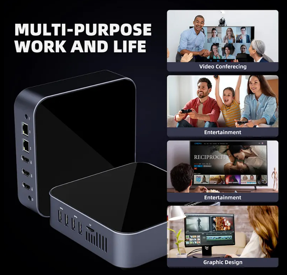 Streamx Mini Pc – N100 | 8gb/16gb Ram | 256gb Ssd – For Home Theater ...