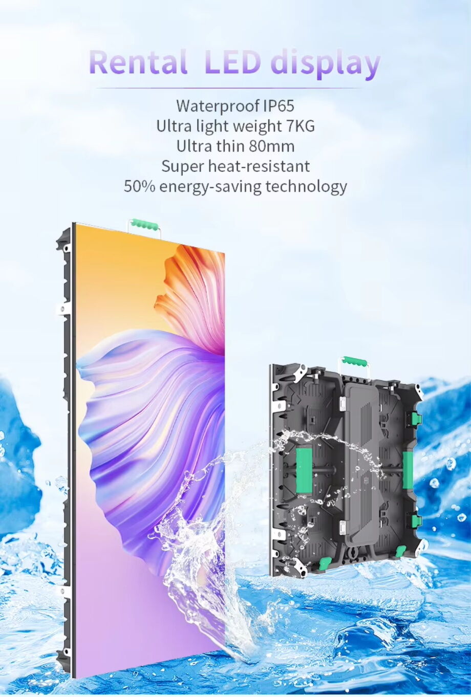 Factory Wholesale Price Hd Outdoor P2.604 Led Screen Quick Disassembly ...