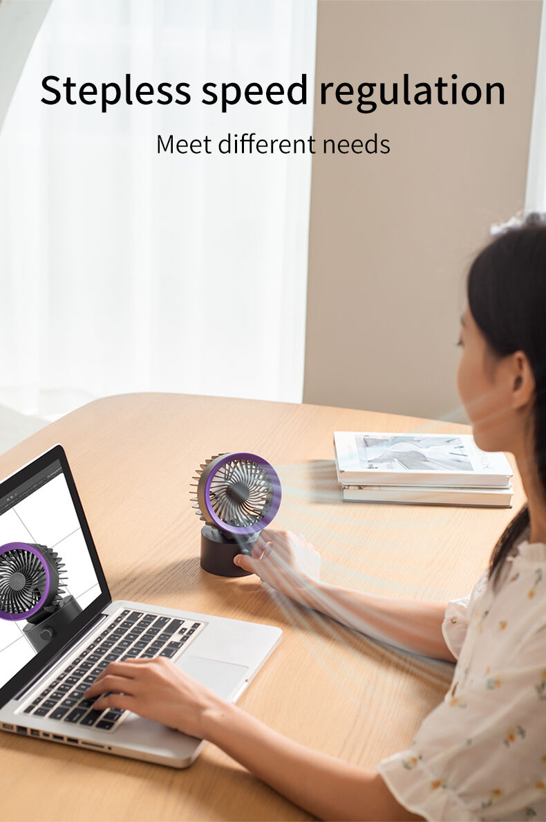 Factory Oem Wholesale Usb Rechargeable Fans Lld-f87 Desk Circulation ...