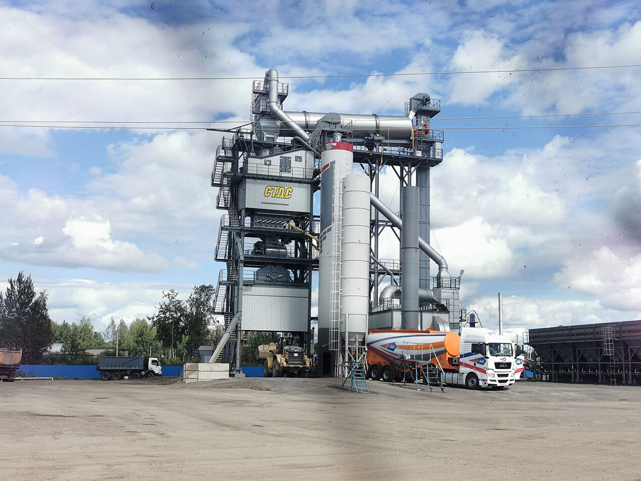 Good Performance 180t/h Asphalt Station Slb2000c8, Motor Grader ...