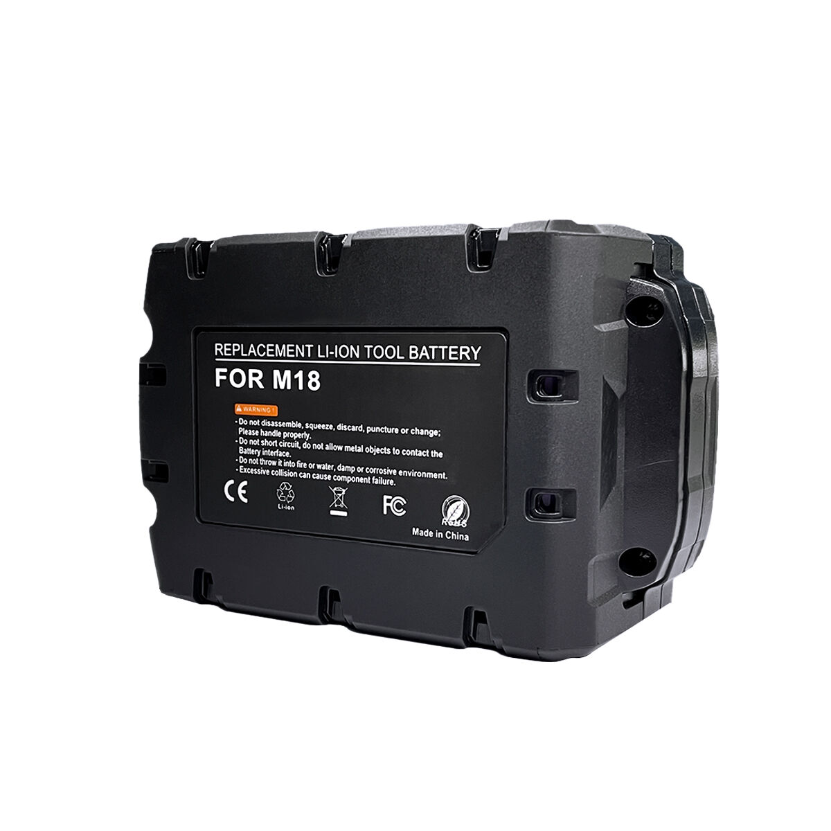 Red 18v 6ah Lithium-ion Power Tool Battery Pack For High-performance ...