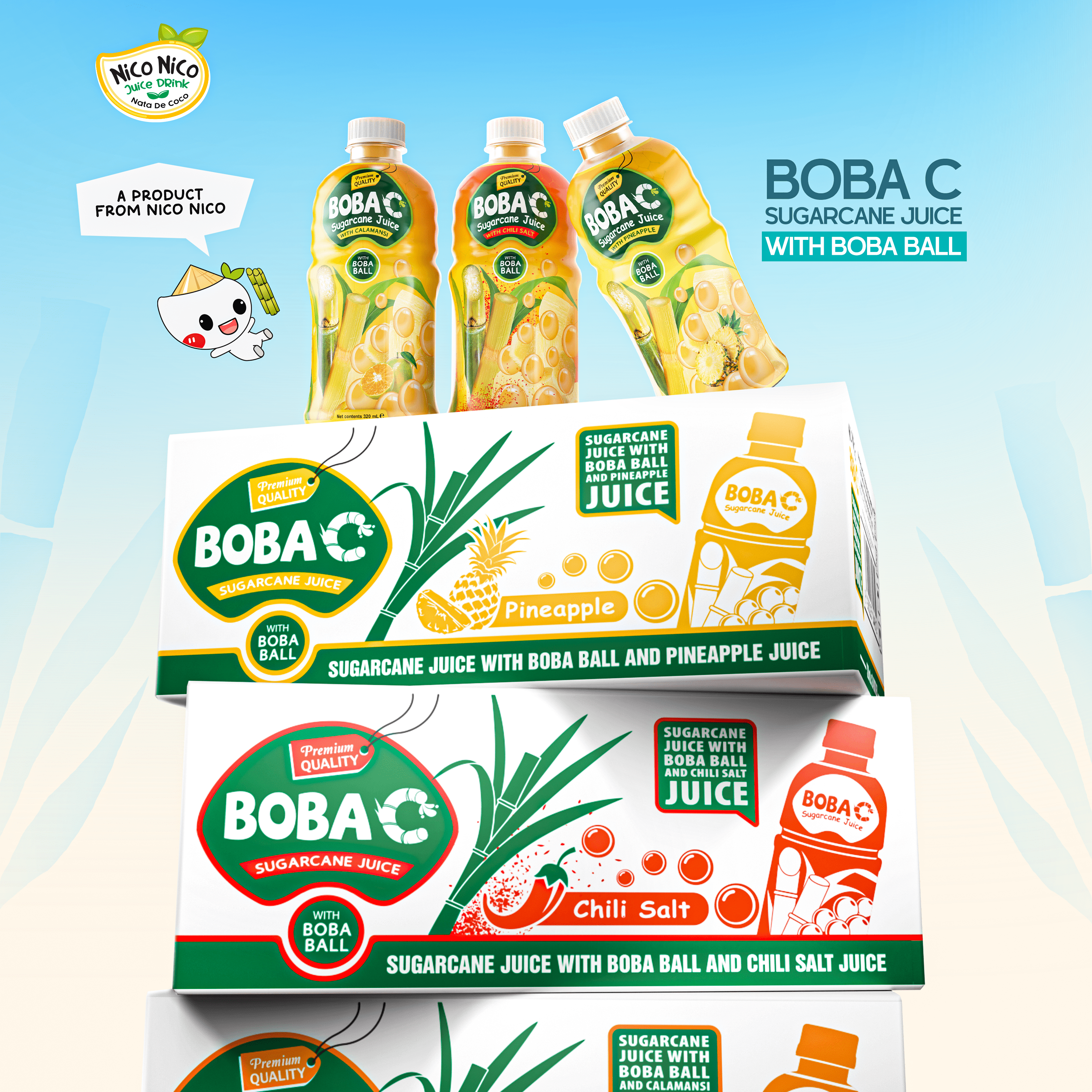 Factory Direct High Quality Vietnam Wholesale Manufacturer In Vietnam Boba Sugarcane Juice With ...